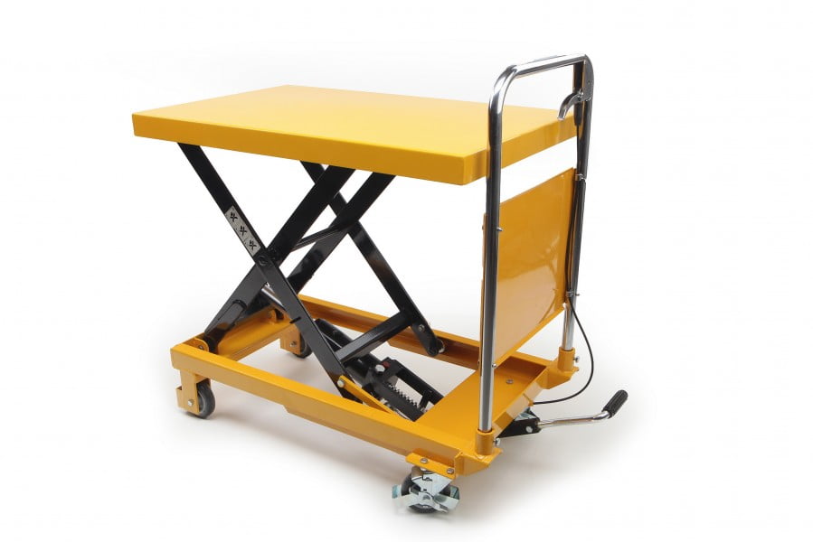 Masa de lucru 300 kg mobila cu lift hidraulic - HBM 01778 - Scule si ...
